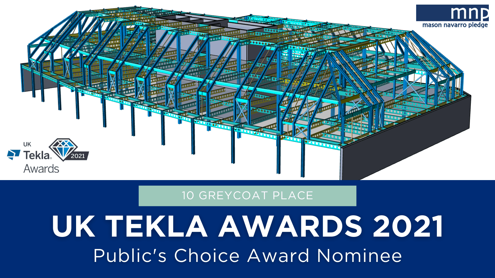 UK Tekla Modelling Awards 2021 - MNP